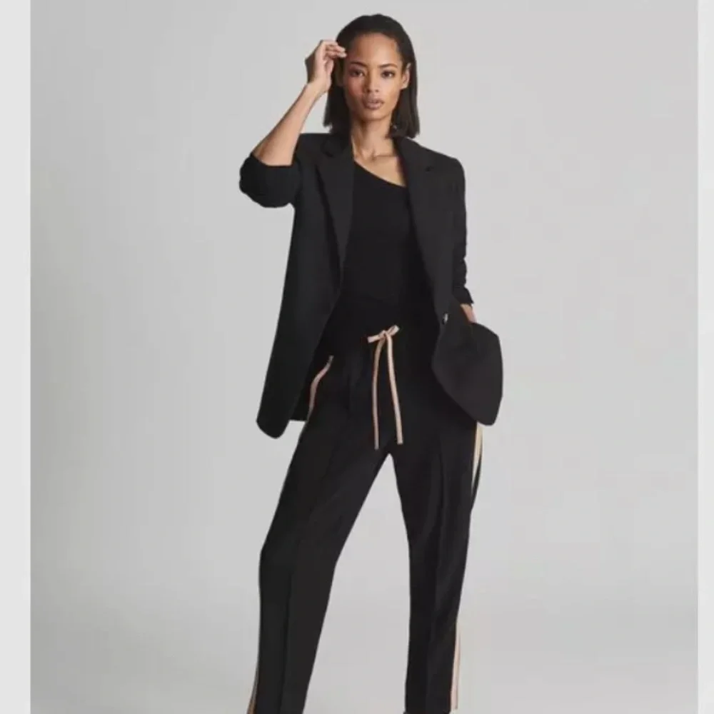 Reiss | Sweaters | Reiss Carly Asymmetric Neck Jersey Long Sleeve ...